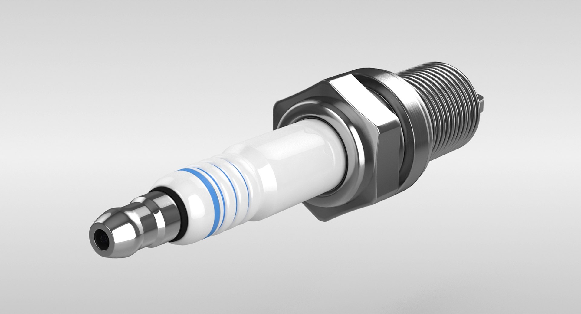 spark plug 3d model