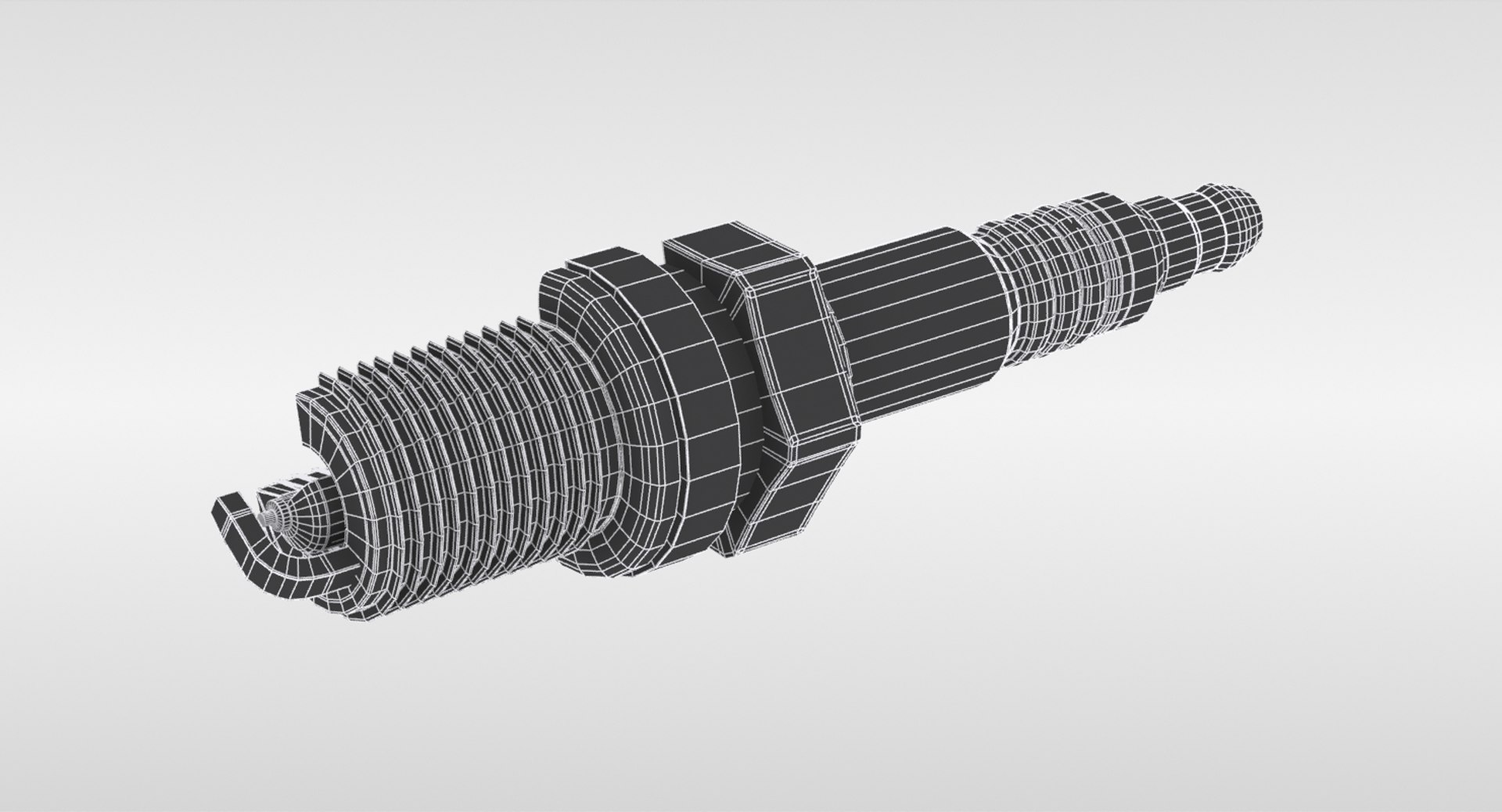 Spark Plug 3d Model