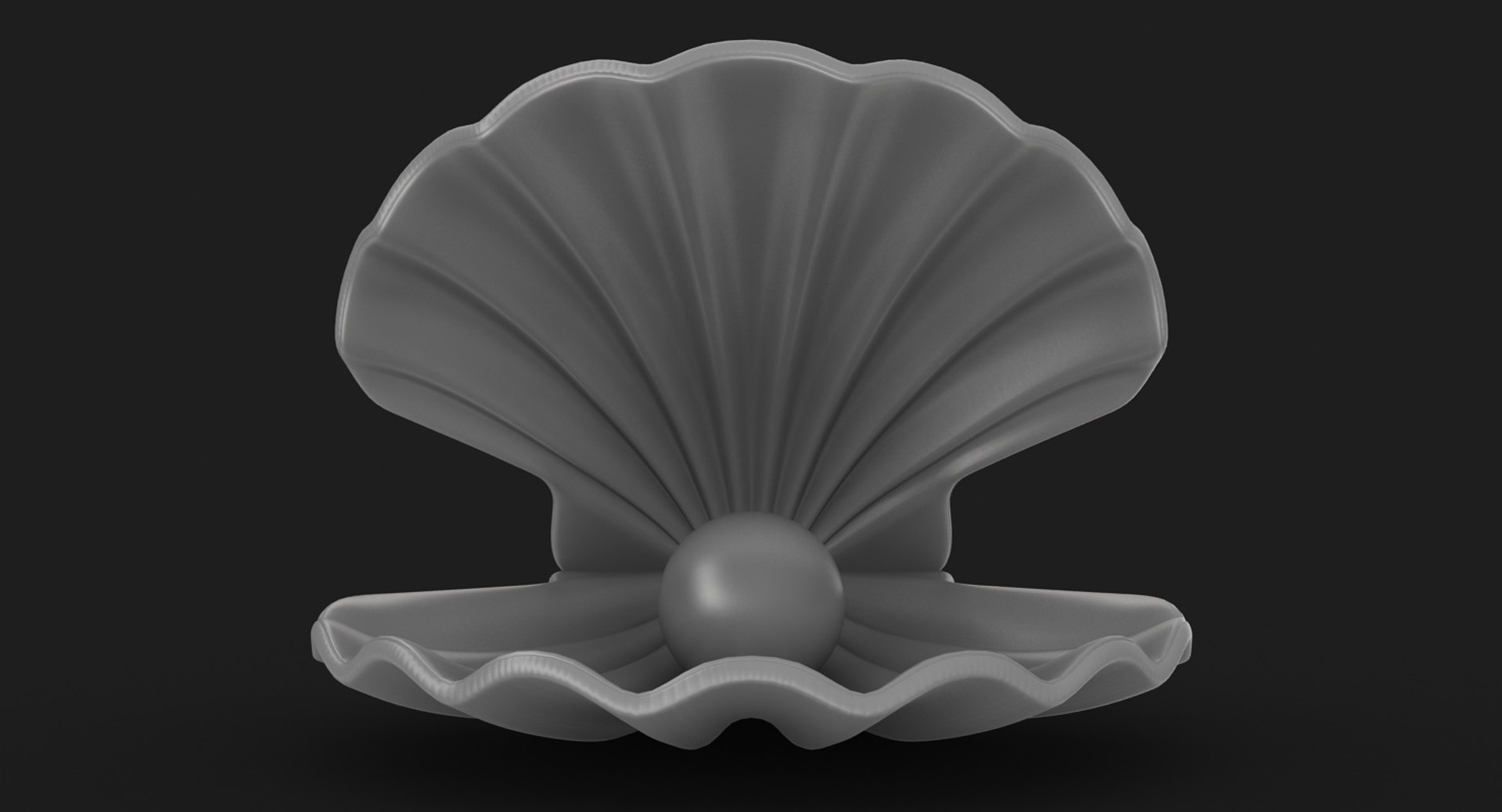 pearl shell 3d max