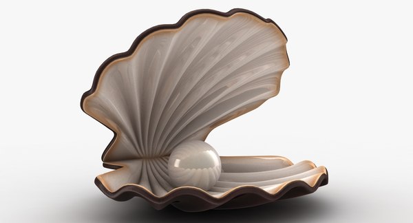 pearl shell 3d max