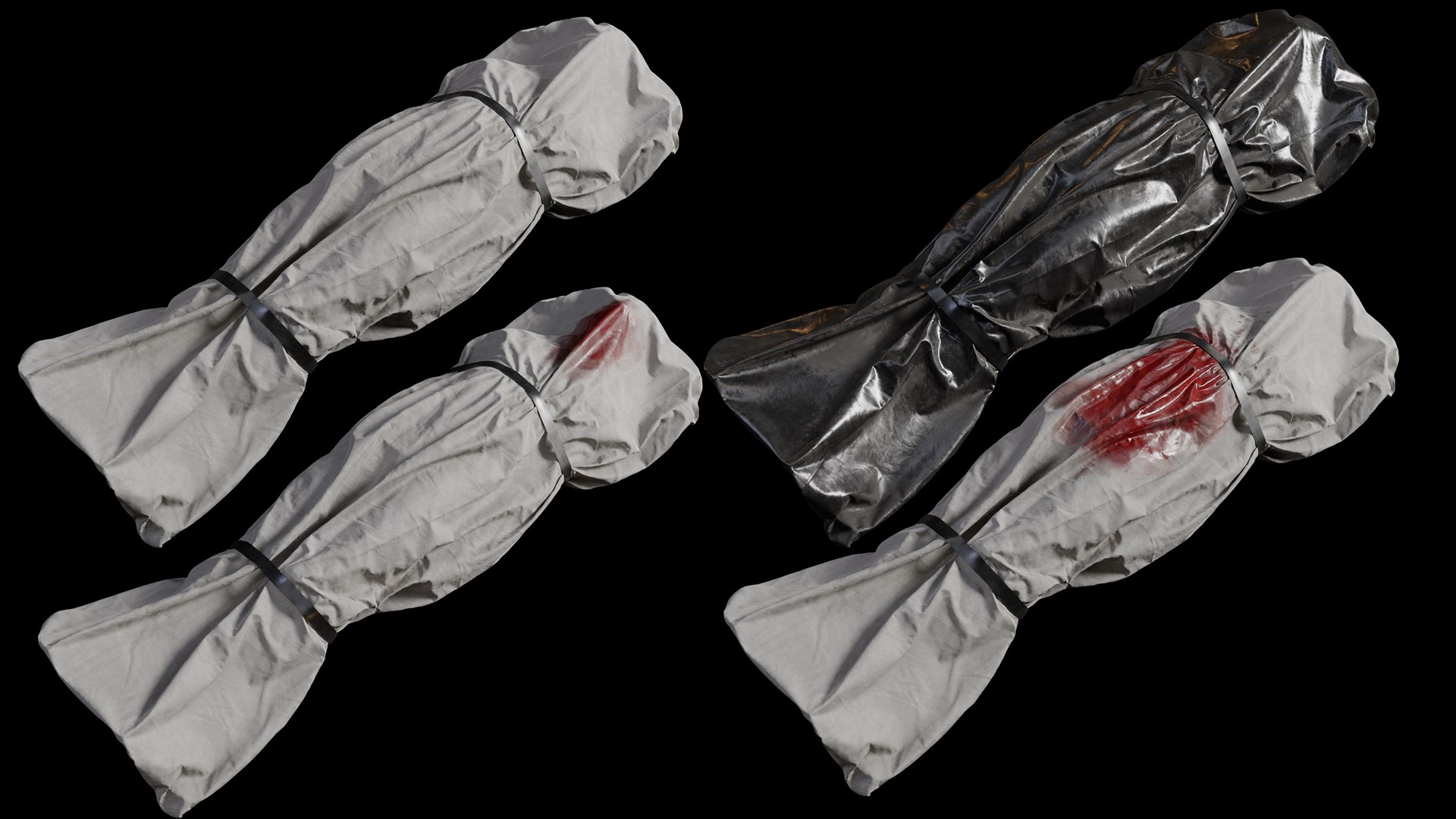 Covered Corpse 06 Low-Poly 3D Model - TurboSquid 2382109