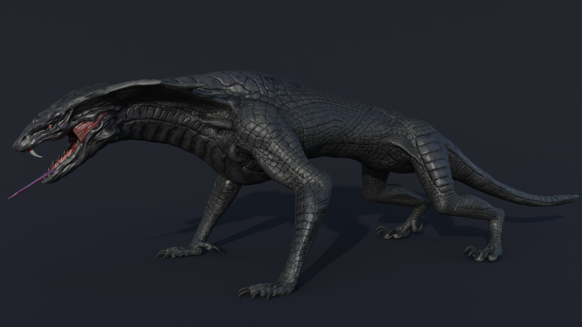 3D Model Dragon Lizard - TurboSquid 1966608
