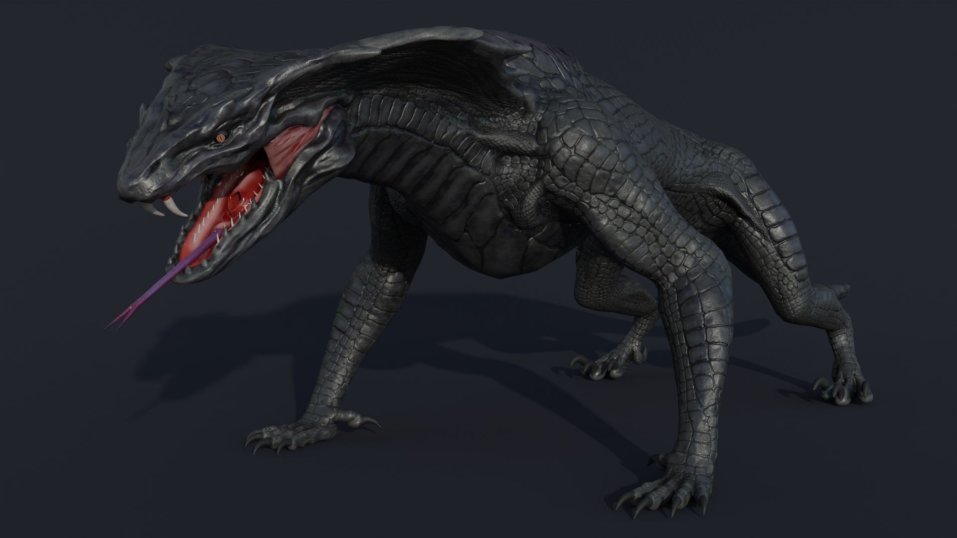 3D Model Dragon Lizard - TurboSquid 1966608