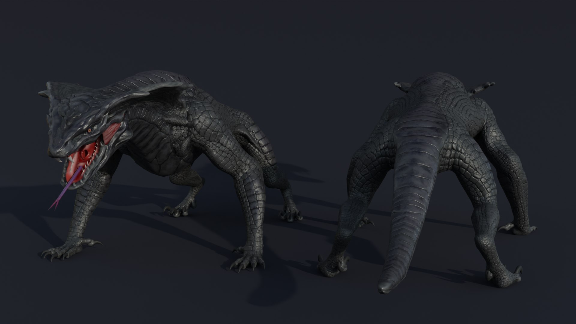 3D Model Dragon Lizard - TurboSquid 1966608