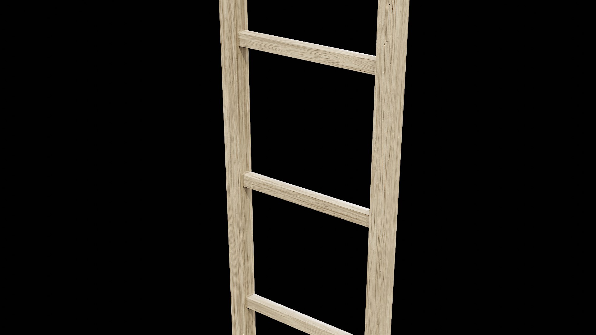 Ladder Wood 3D Model - TurboSquid 1613395