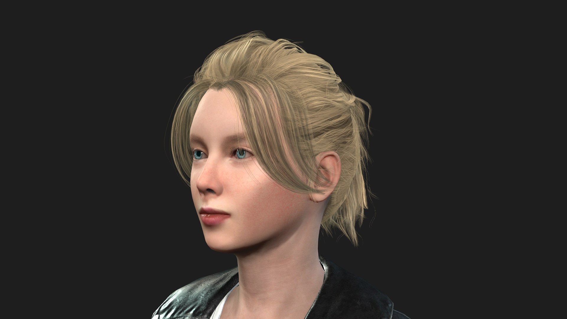 3D Girl Character For Games 3D - TurboSquid 2342104