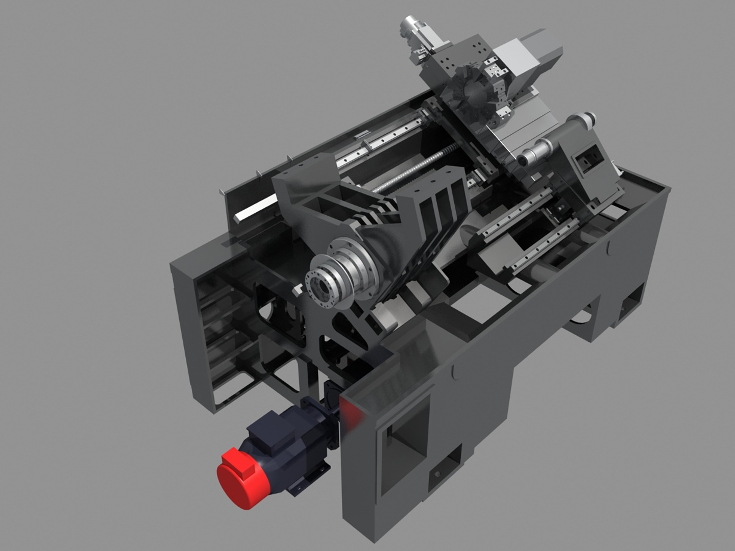 3D cnc machine tool 01 - TurboSquid 1193891