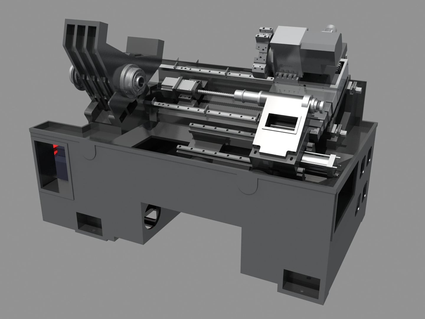 3D cnc machine tool 01 - TurboSquid 1193891