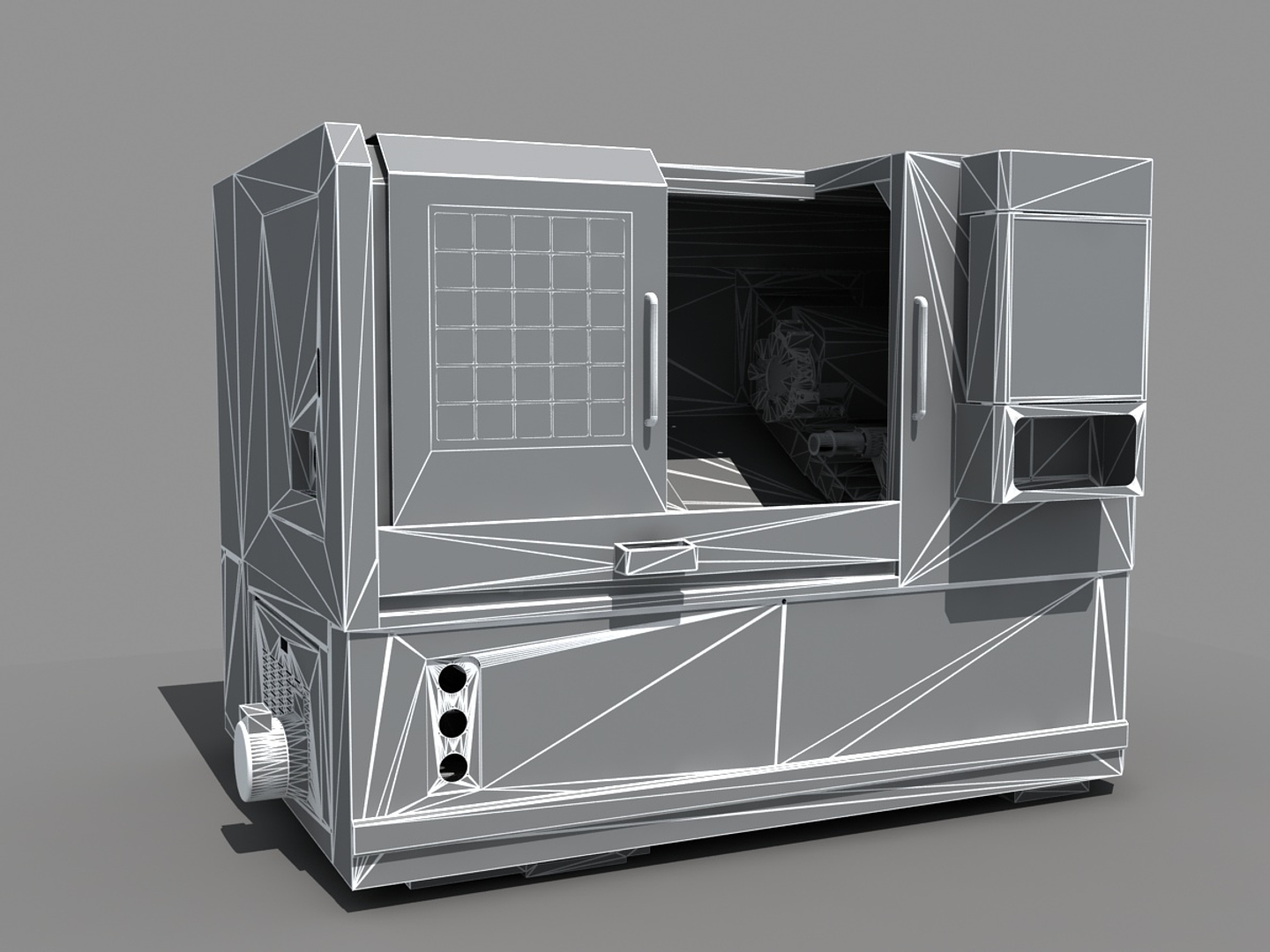 3D cnc machine tool 01 - TurboSquid 1193891