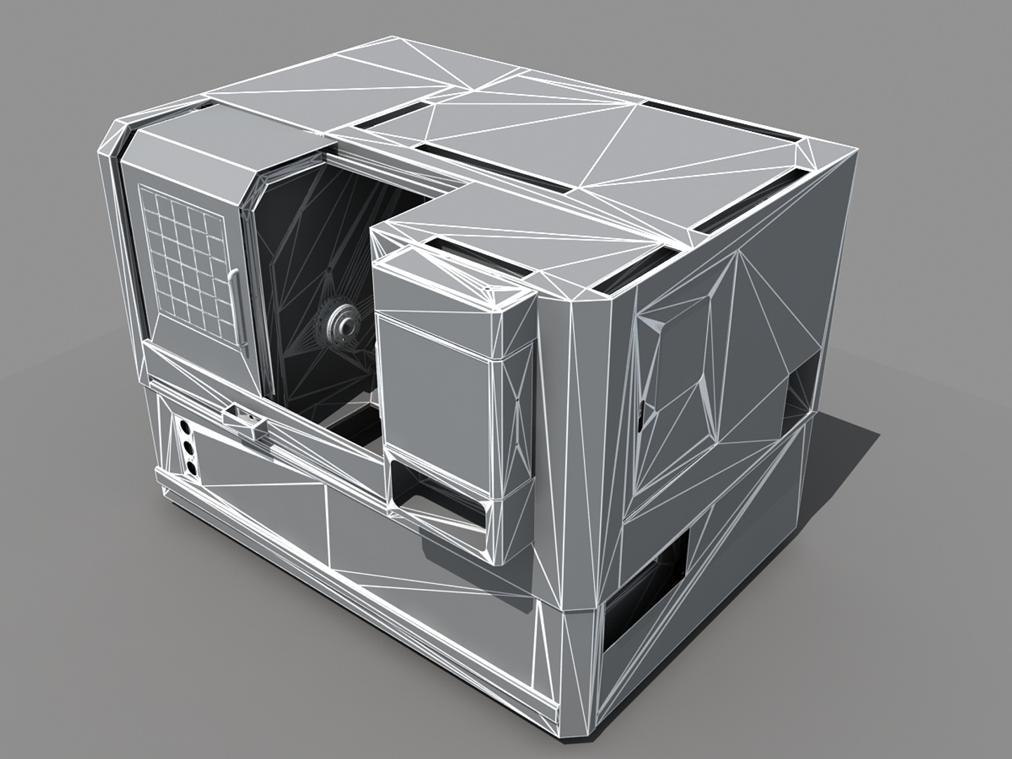 3D cnc machine tool 01 - TurboSquid 1193891