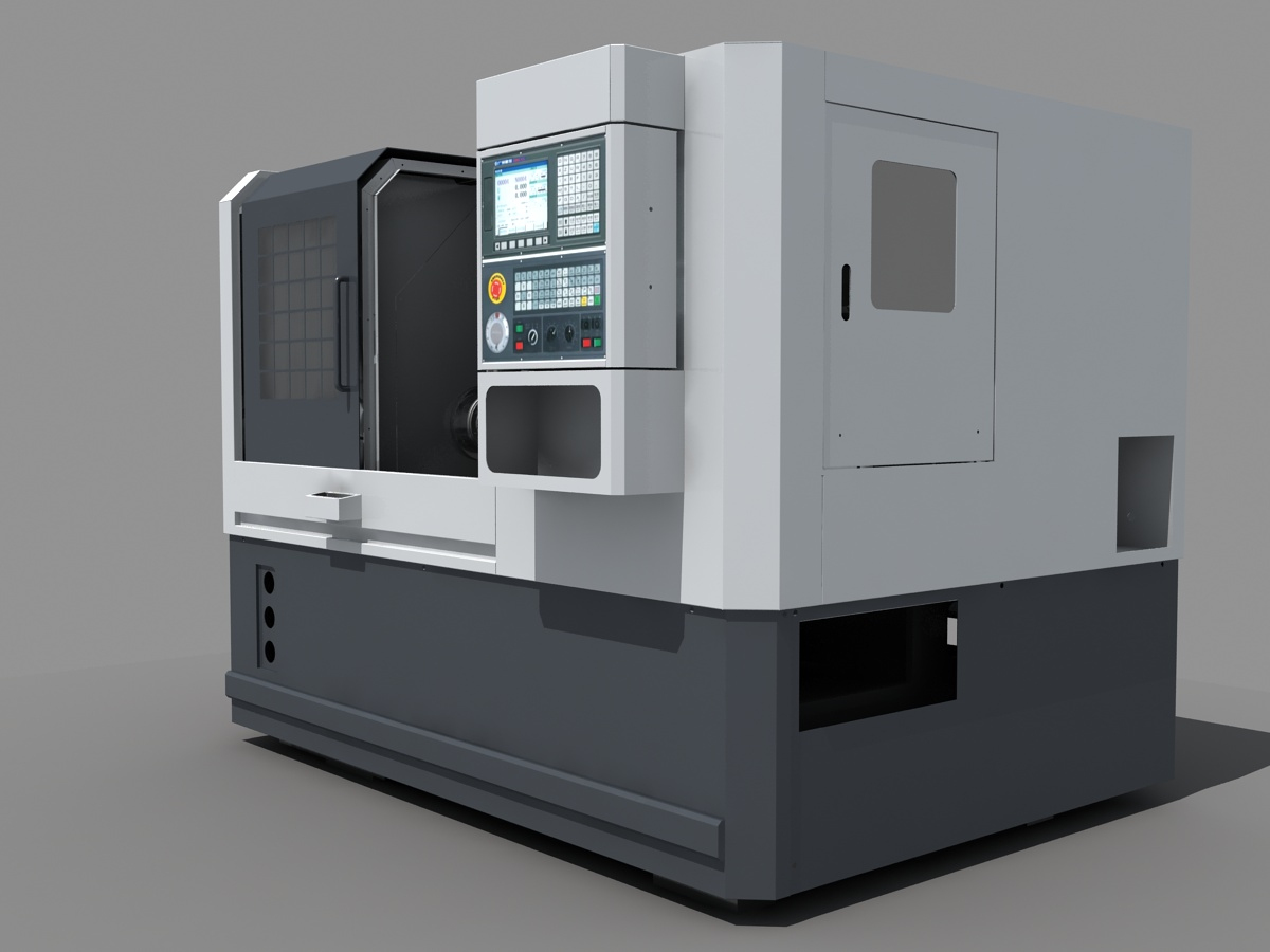 3D cnc machine tool 01 - TurboSquid 1193891