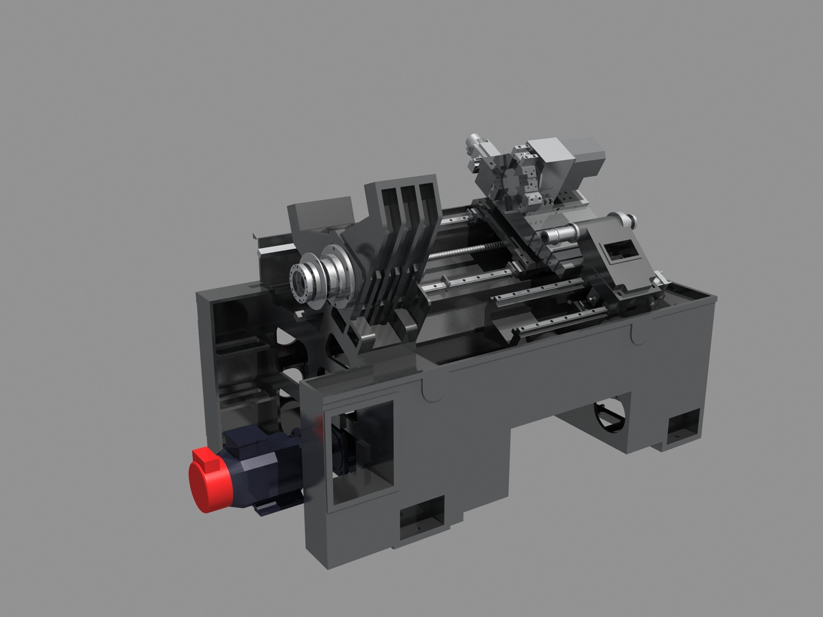 3D cnc machine tool 01 - TurboSquid 1193891