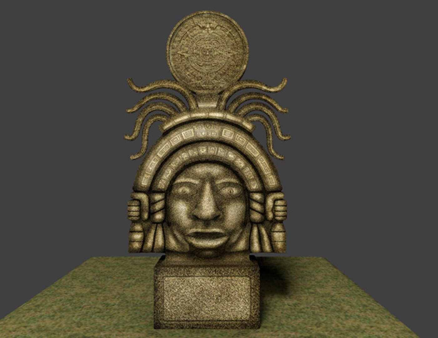Civilization Ancient Sculpture 3d Model