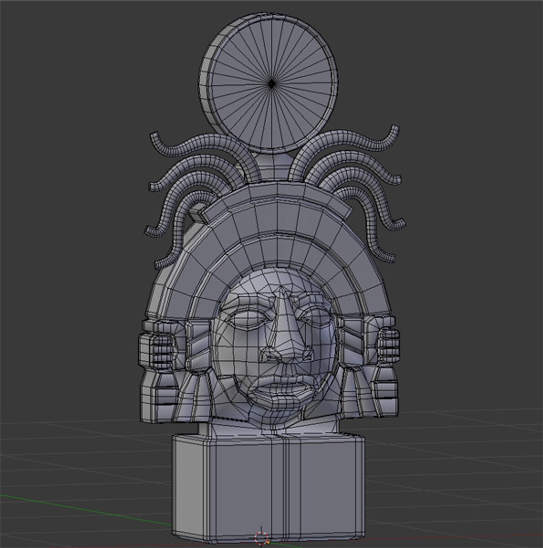 Civilization Ancient Sculpture 3d Model