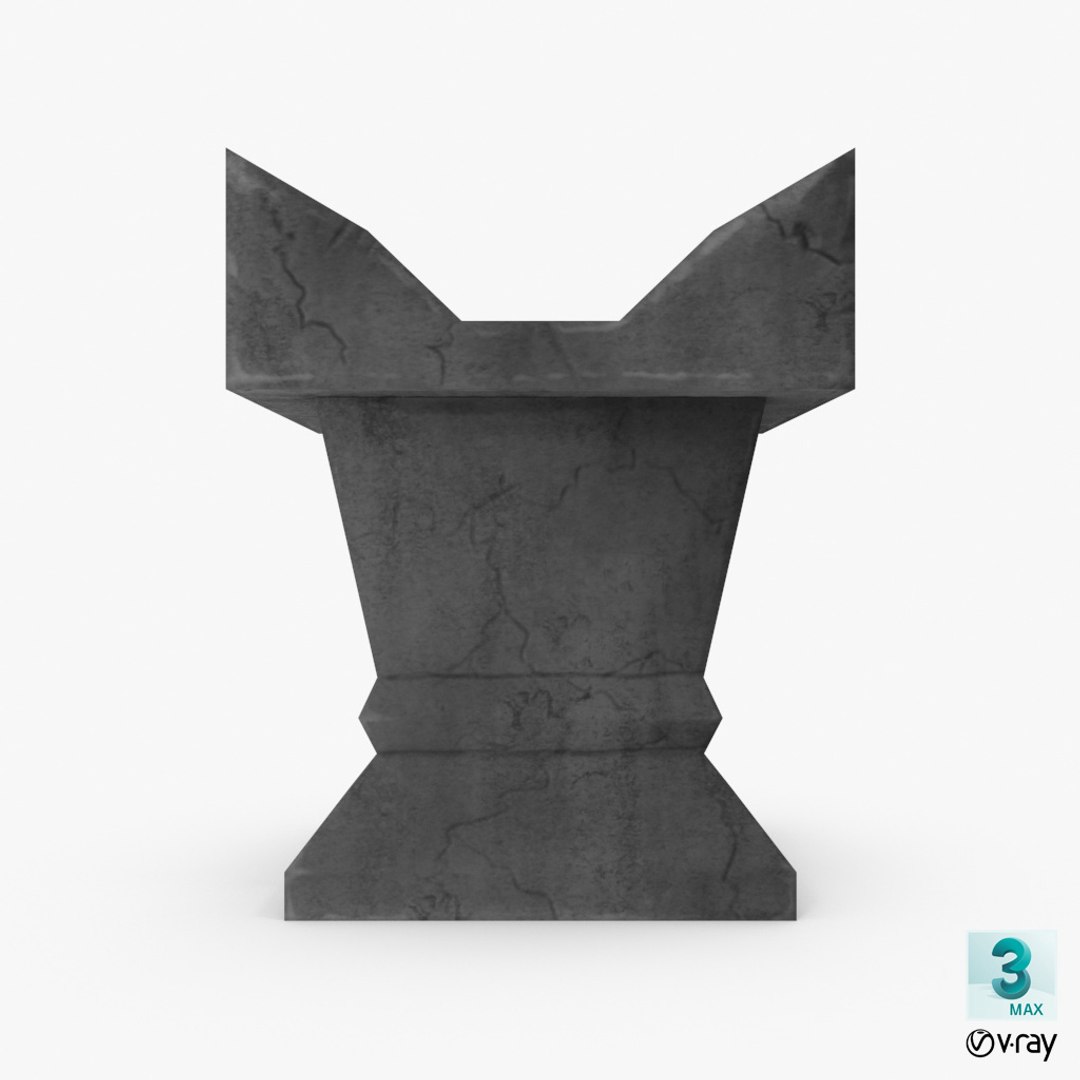 Plinth 3D - TurboSquid 1286094