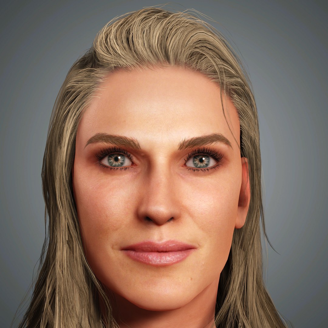 3D Molly Sims Character - TurboSquid 2346342