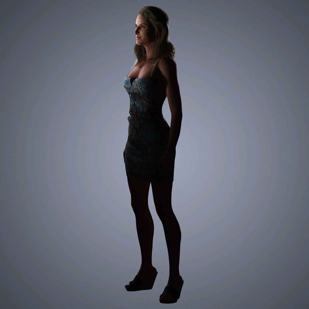 3D Molly Sims Character - TurboSquid 2346342