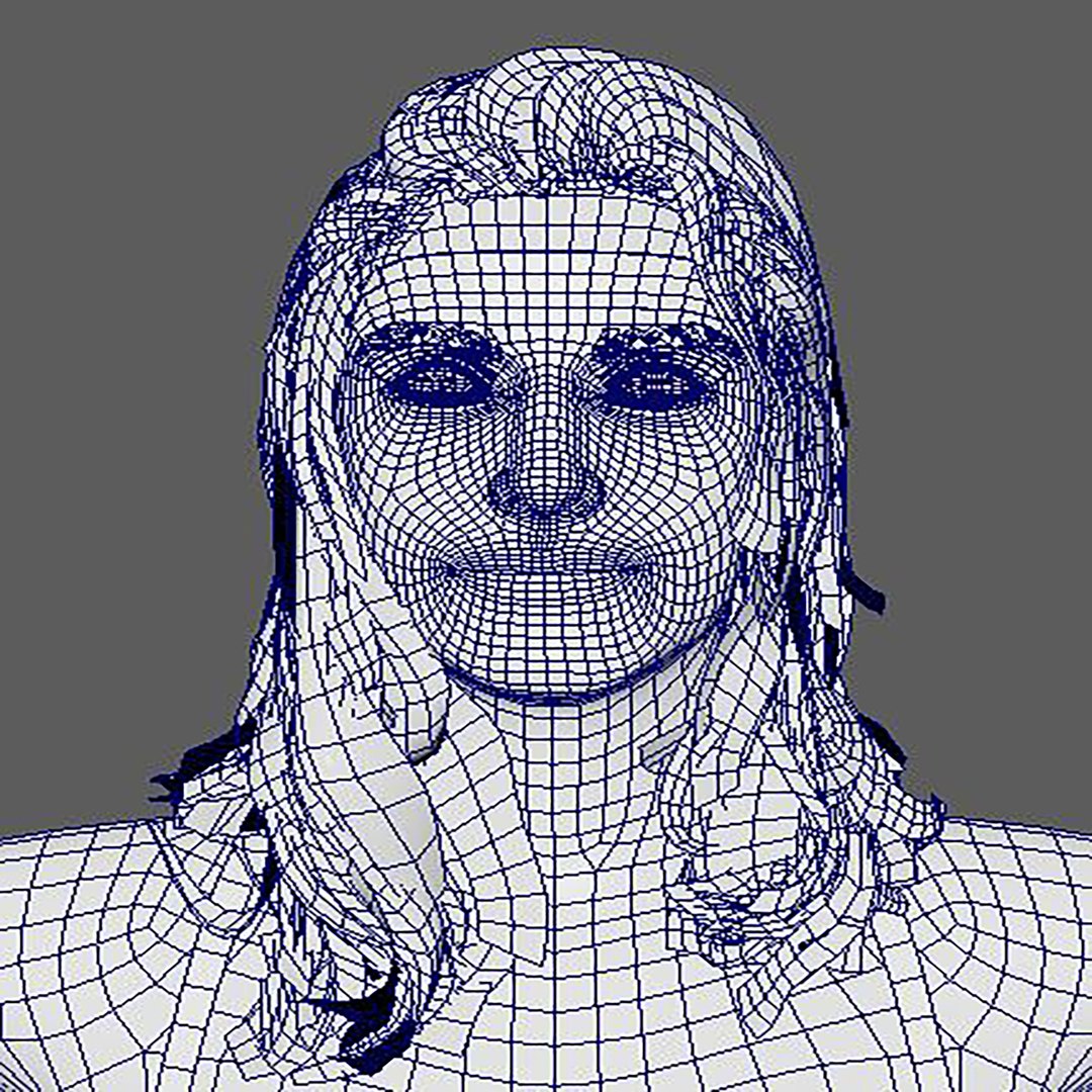 3D Molly Sims Character - TurboSquid 2346342