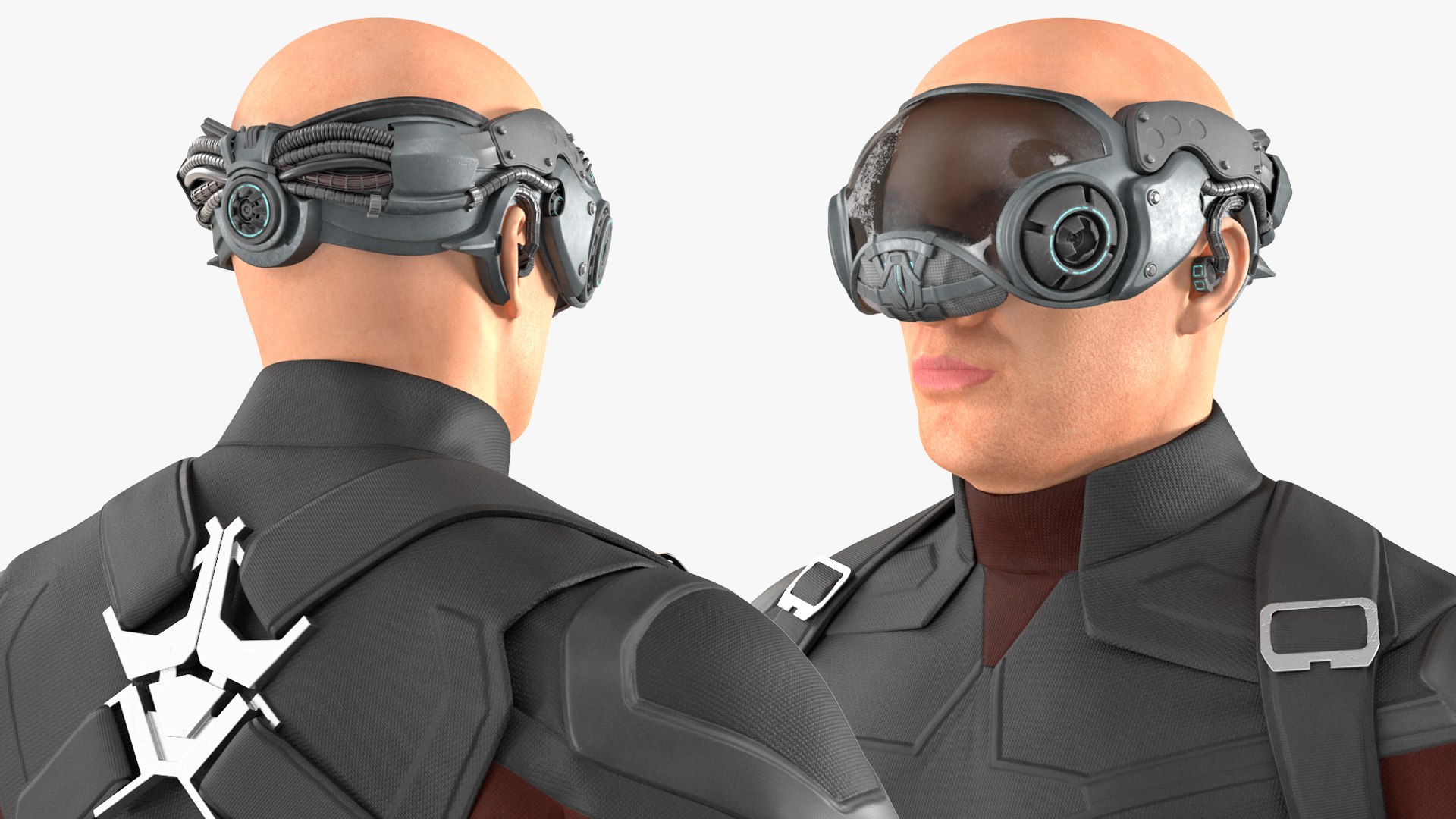 3D Futuristic Soldier Model - TurboSquid 2381235