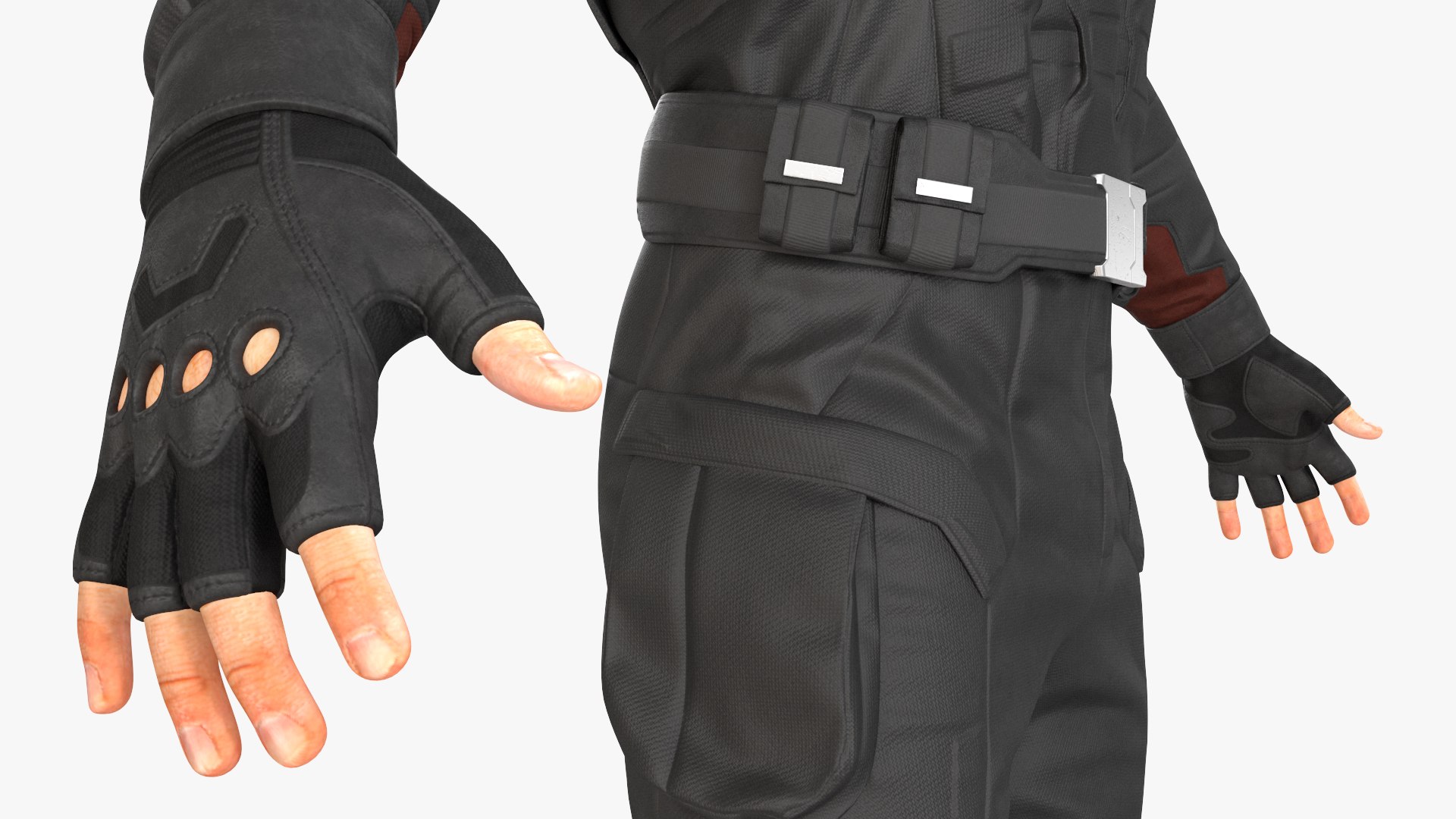 3D Futuristic Soldier Model - TurboSquid 2381235