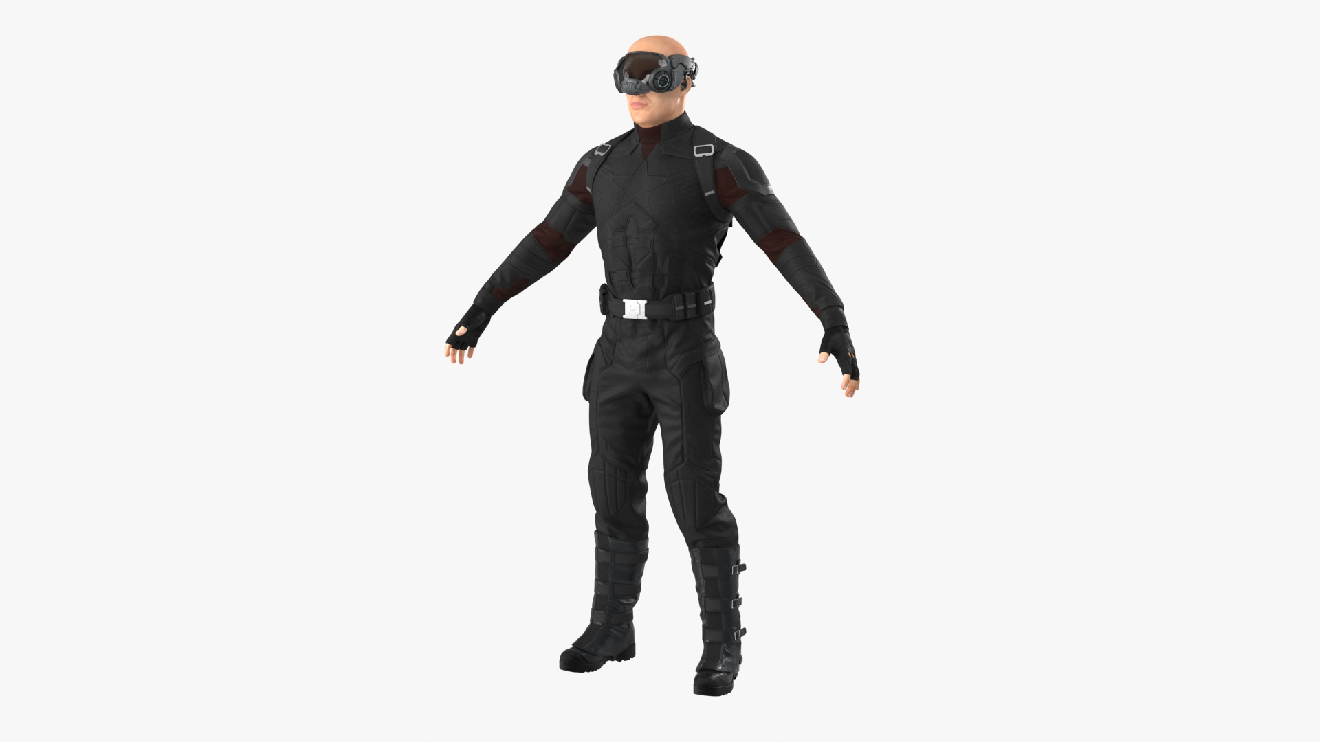 3D Futuristic Soldier Model - TurboSquid 2381235