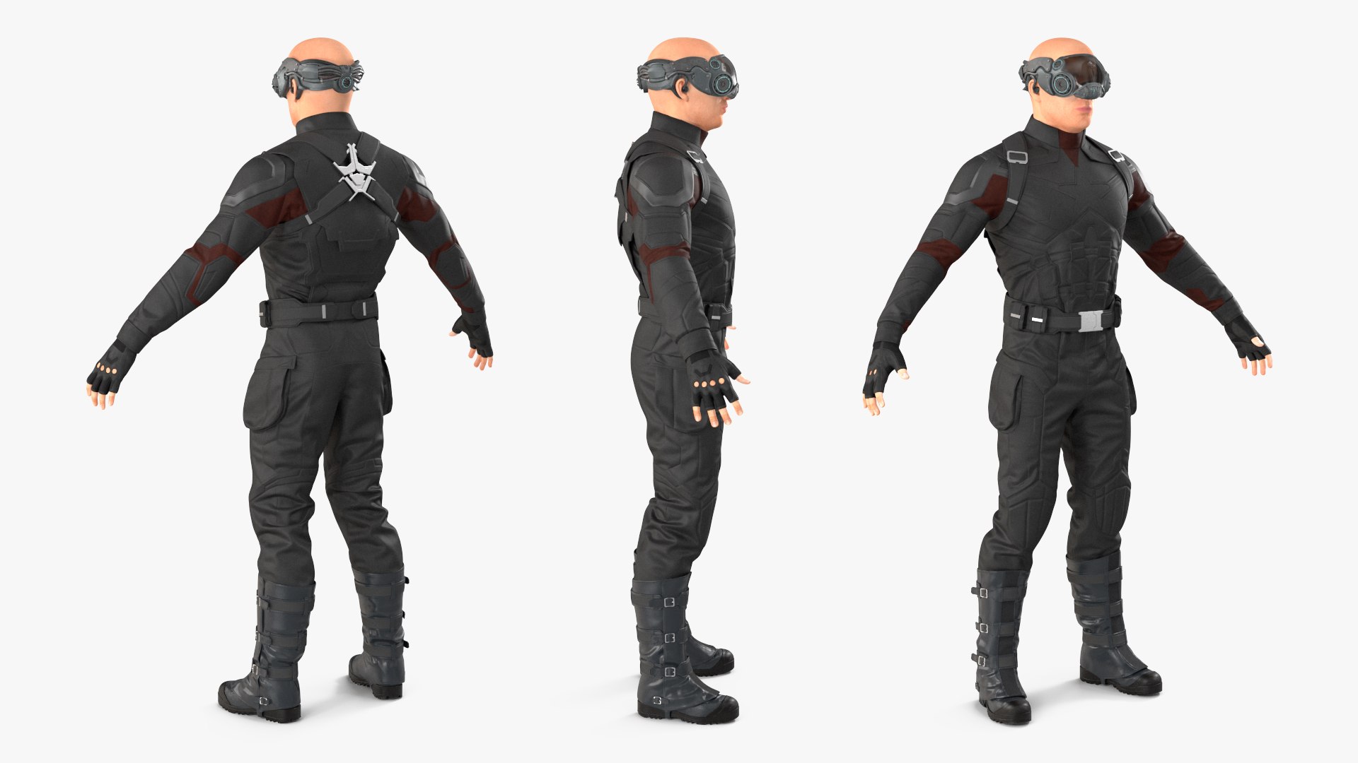 3D Futuristic Soldier Model - TurboSquid 2381235