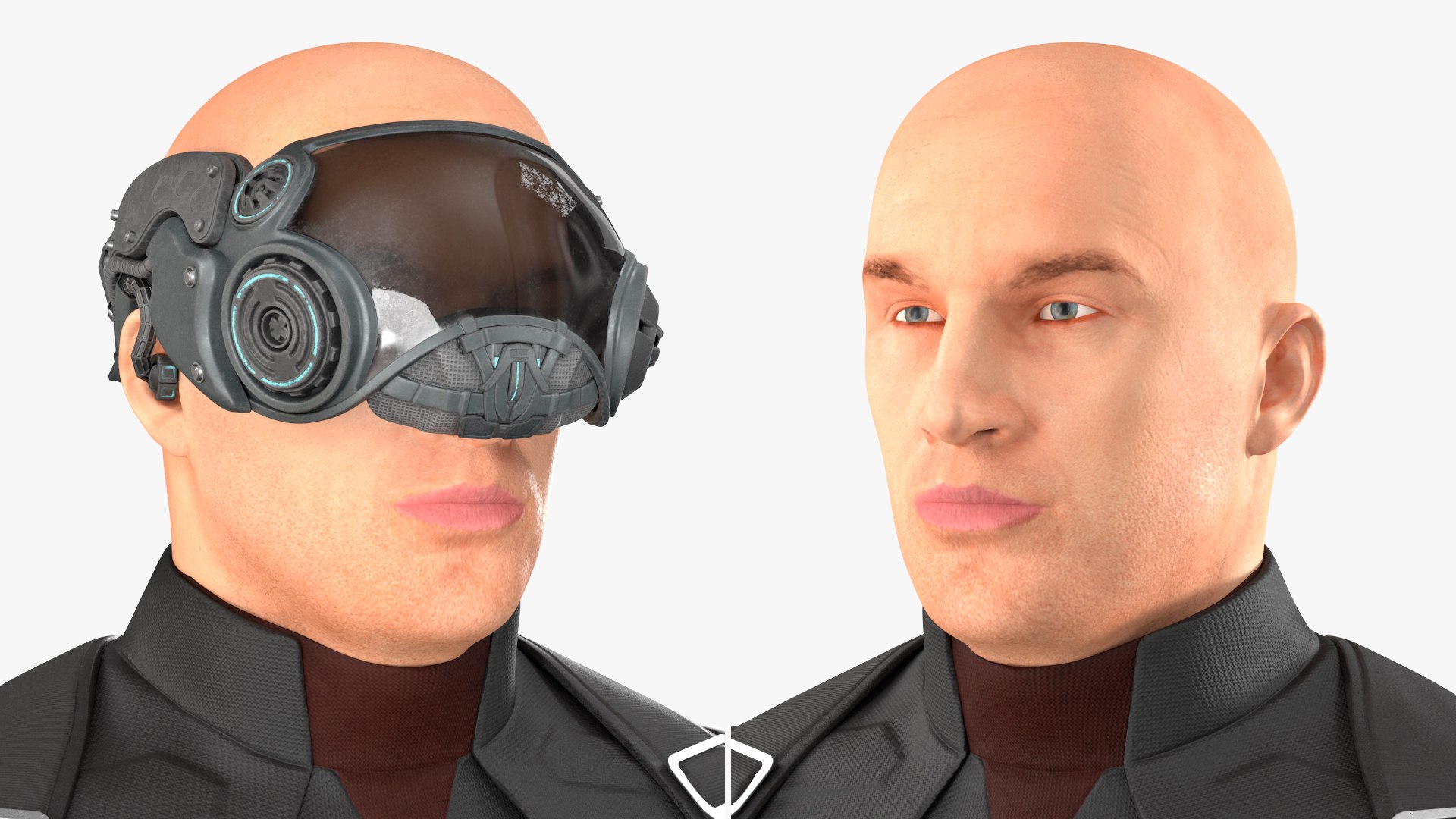 3D Futuristic Soldier Model - TurboSquid 2381235
