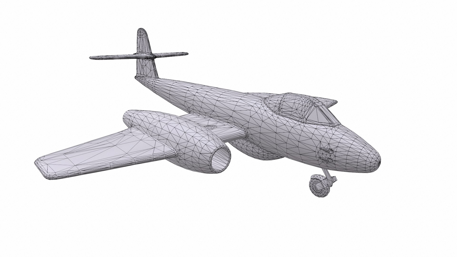 Gloster meteor fighter plane 3D - TurboSquid 1648704