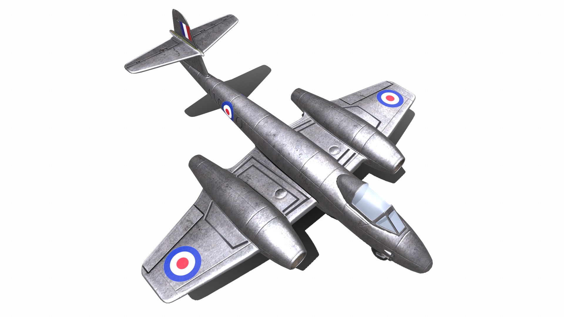 Gloster Meteor Fighter Plane 3D - TurboSquid 1648704