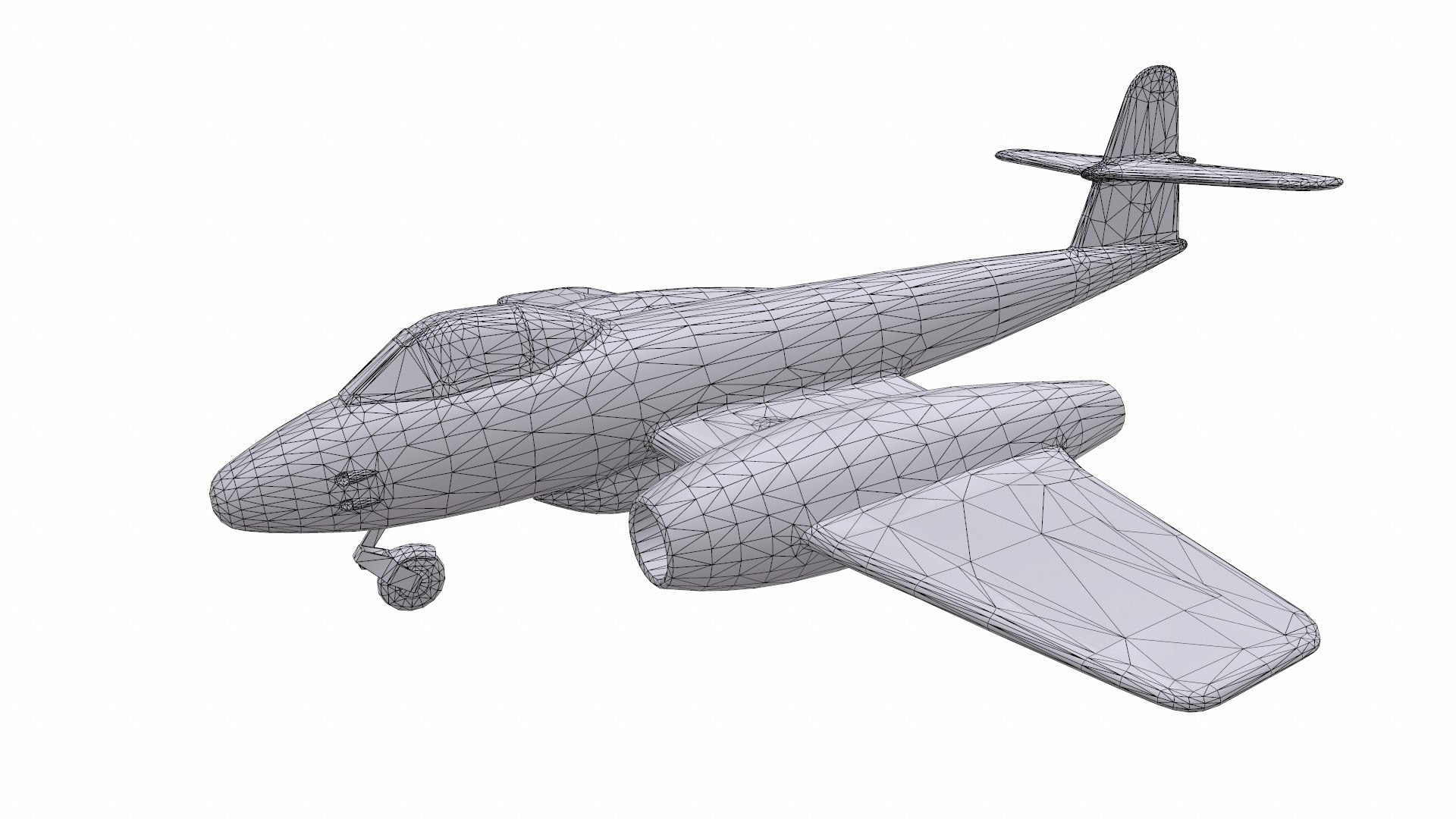 Gloster meteor fighter plane 3D - TurboSquid 1648704
