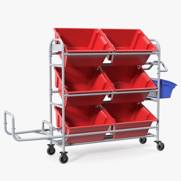 Commercial Tote Picking Cart3Dモデル - TurboSquid 2071803