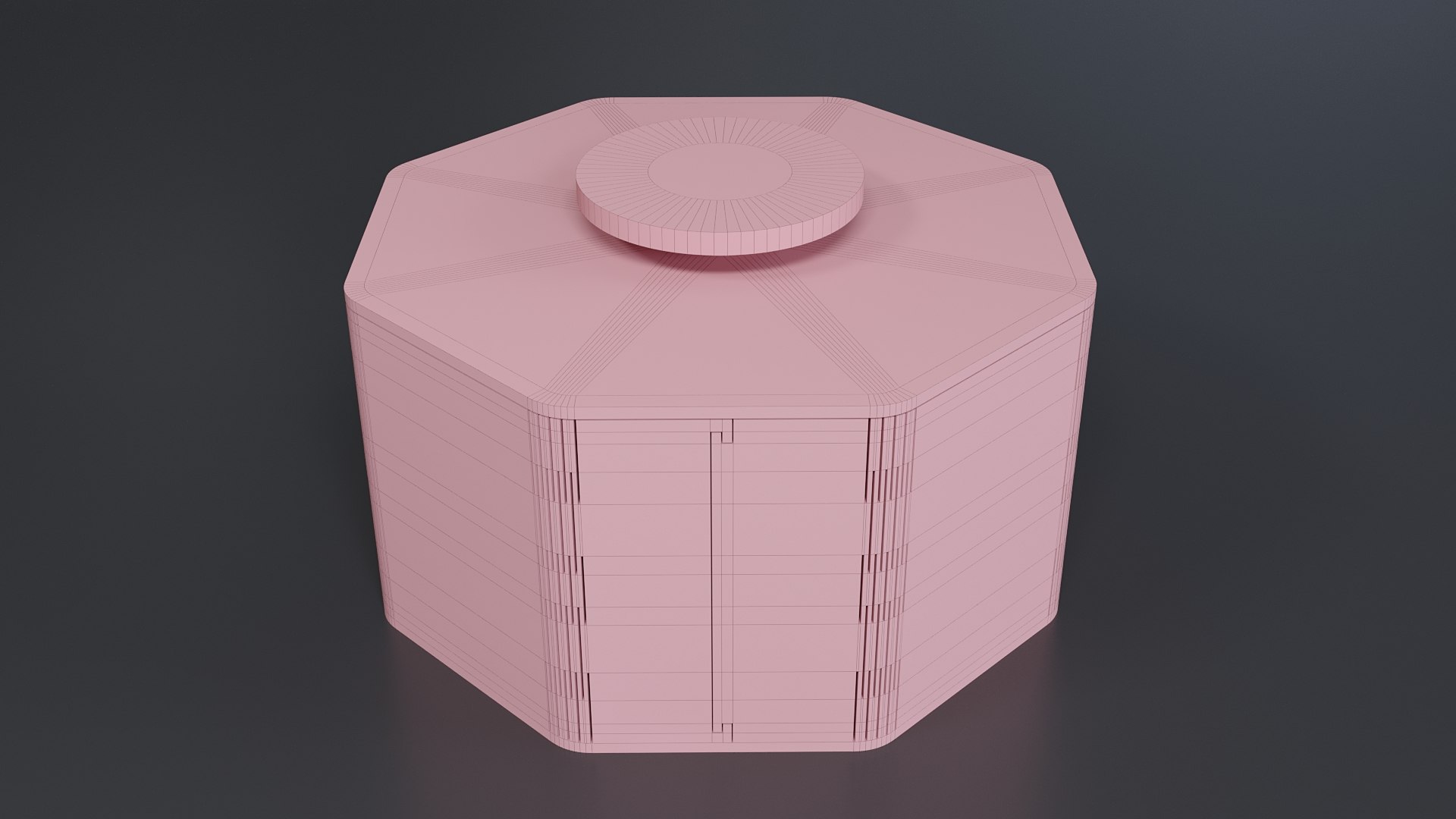 Eight Sided Giftbox Model - TurboSquid 2075589