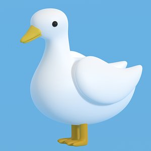 Cartoon Duck Unity Models for Download | TurboSquid