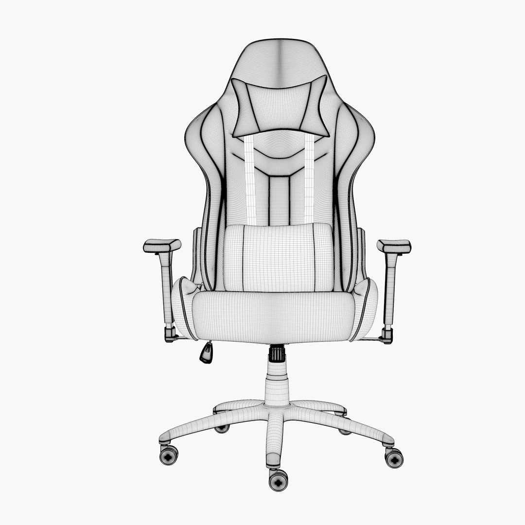 3D Gaming Chair Model - TurboSquid 1996906