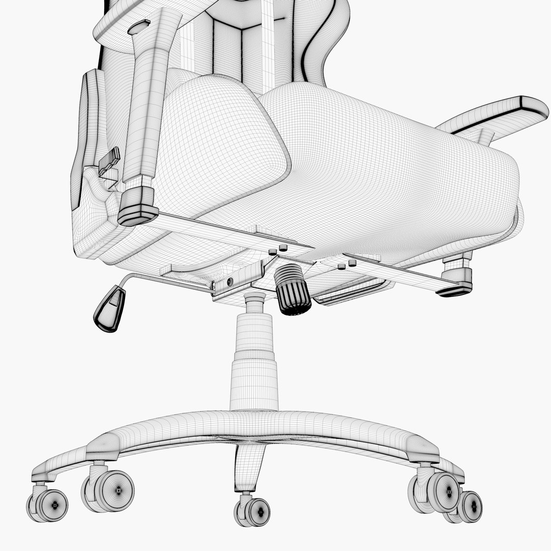 3D Gaming Chair Model - TurboSquid 1996906