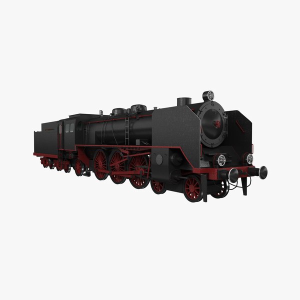 Steam Train 3D Models for Download | TurboSquid