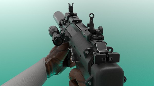 modelo 3d Subfusil Mp7 Fps - Tps - TurboSquid 2404099