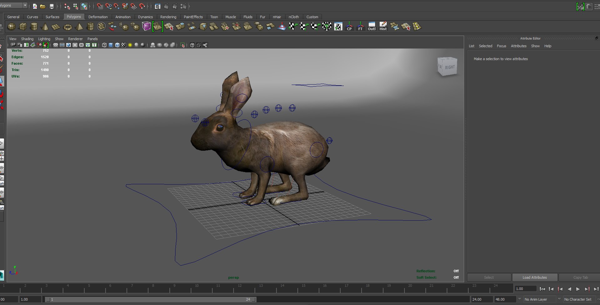 3D Model Rabbit Rigged - TurboSquid 1198753