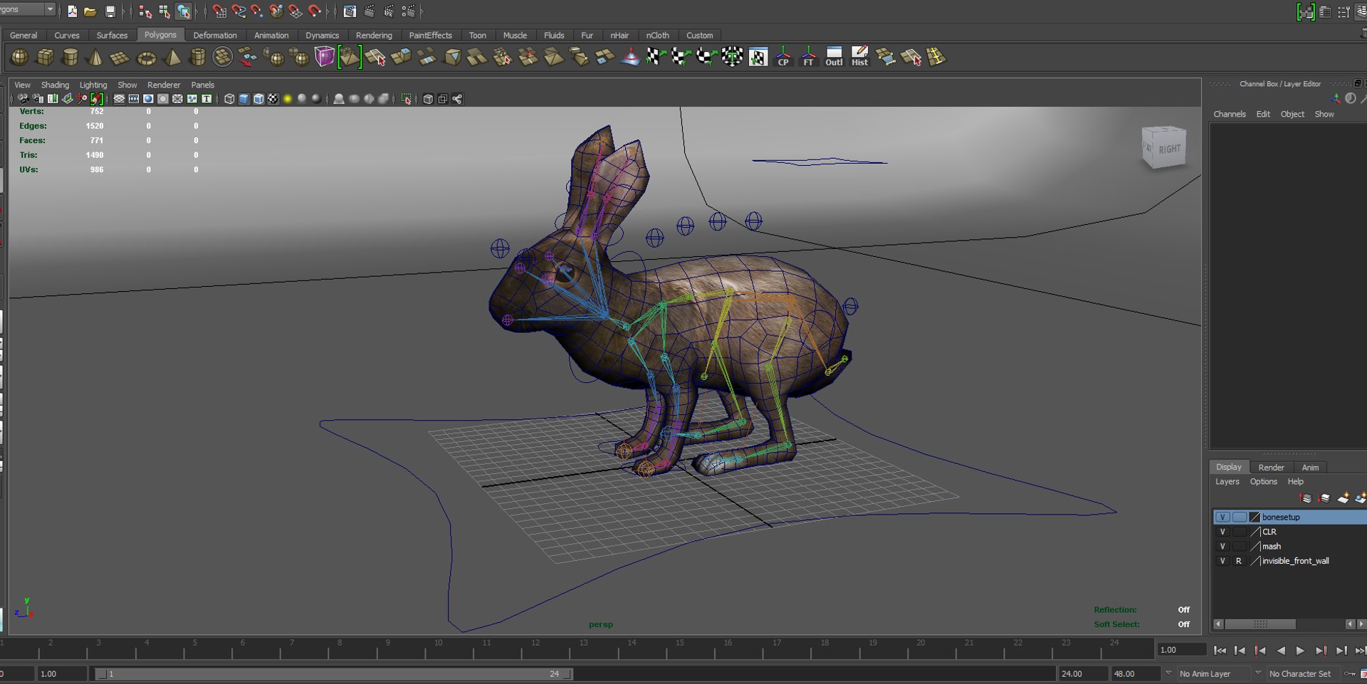 3D Model Rabbit Rigged - TurboSquid 1198753