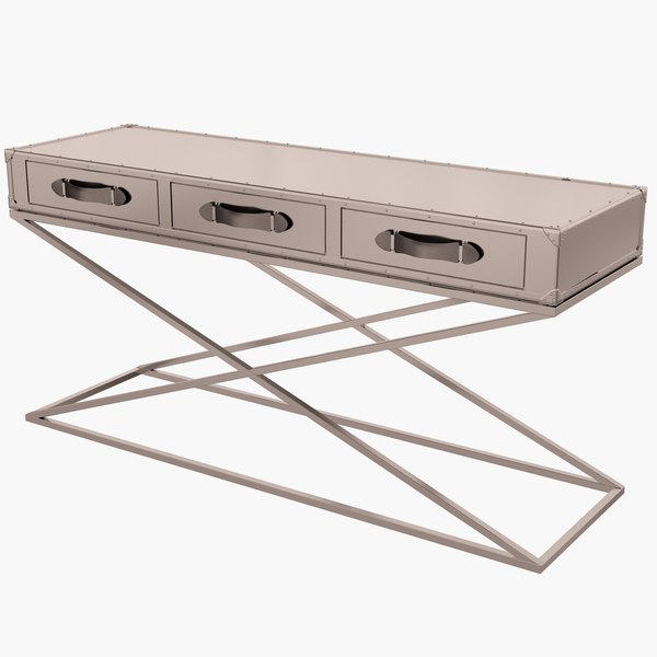 eichholtz table console barclay 3d model