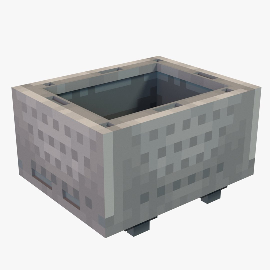 Minecraft Minecart 3D model - TurboSquid 1929183