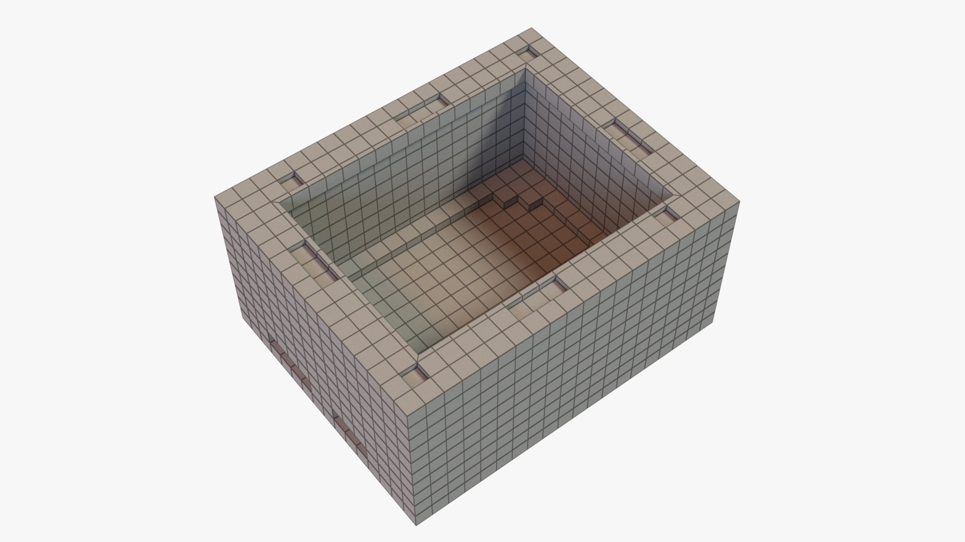 Minecraft Minecart 3D Model - TurboSquid 1929183