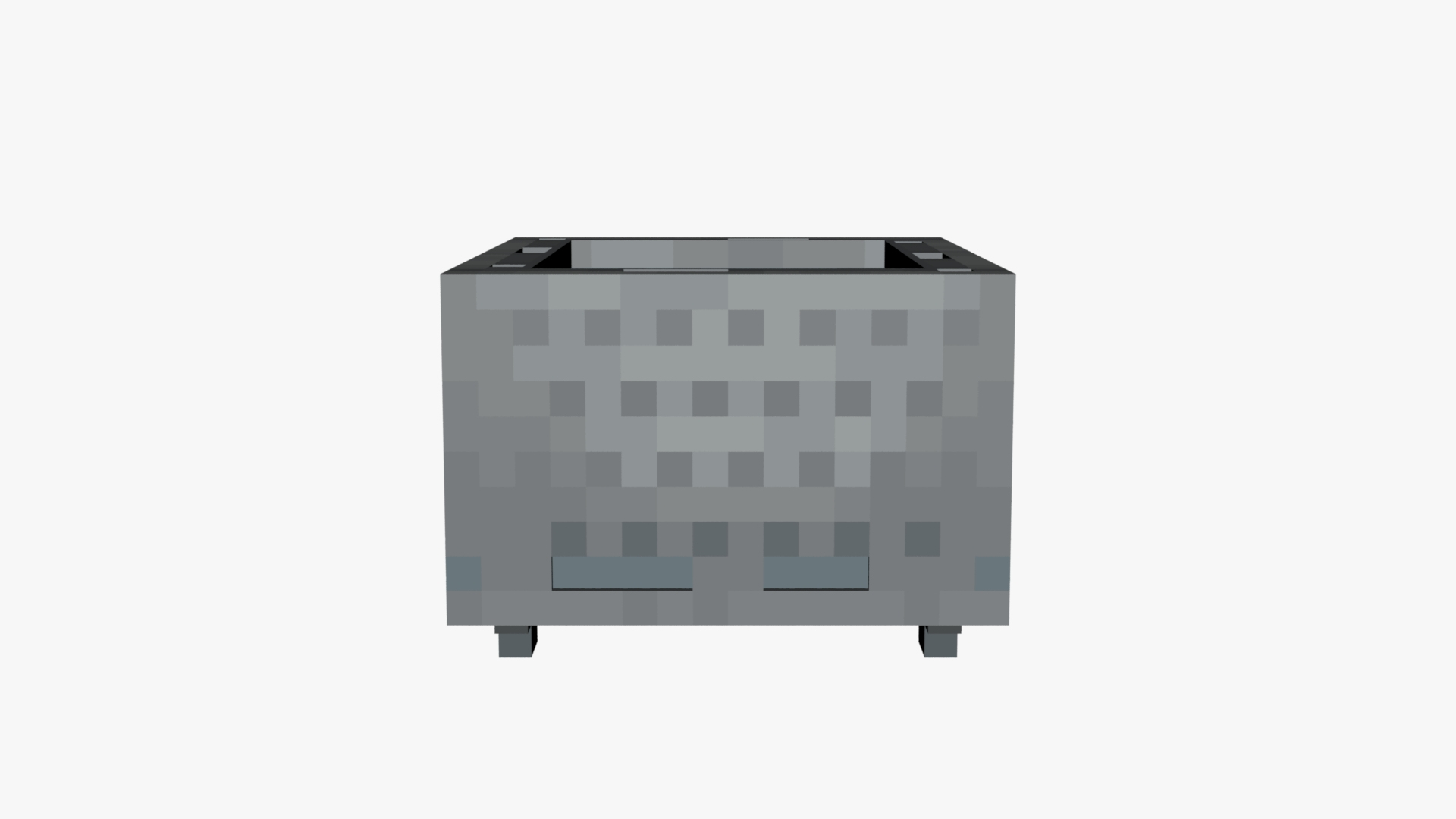 Minecraft Minecart 3D Model - TurboSquid 1929183