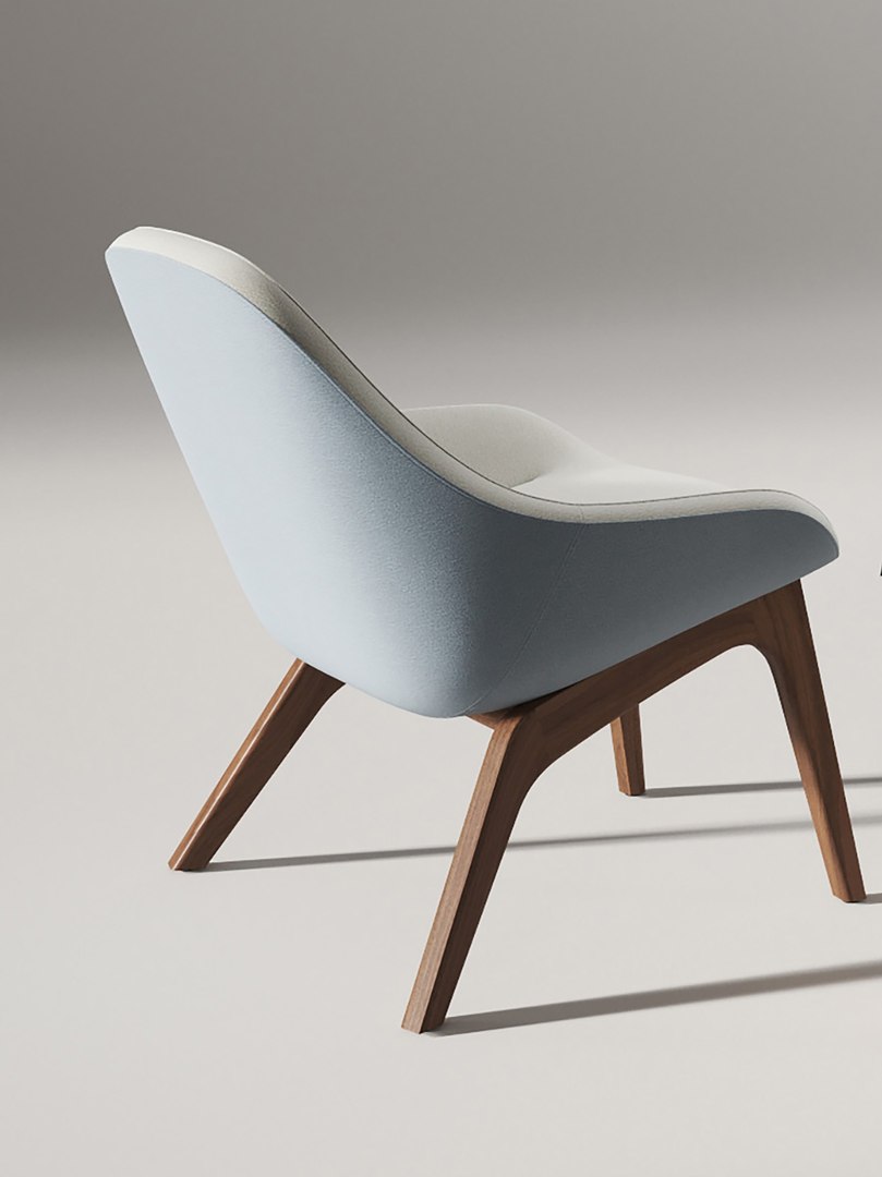 Morph Lounge Chair 3D Model - TurboSquid 2183047