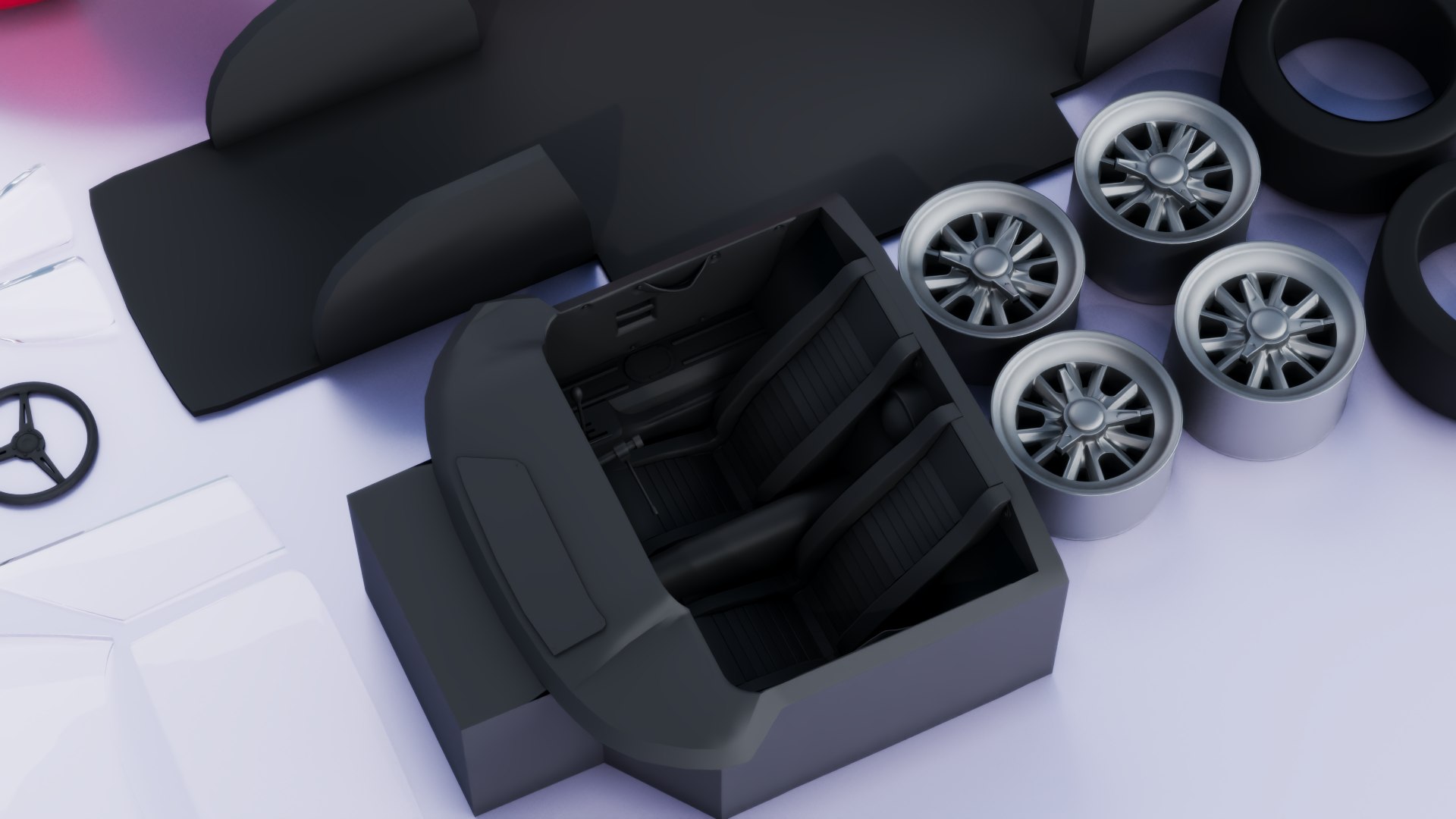 Free 3D Ford GT40 Mk II 1966 Model - TurboSquid 2321662