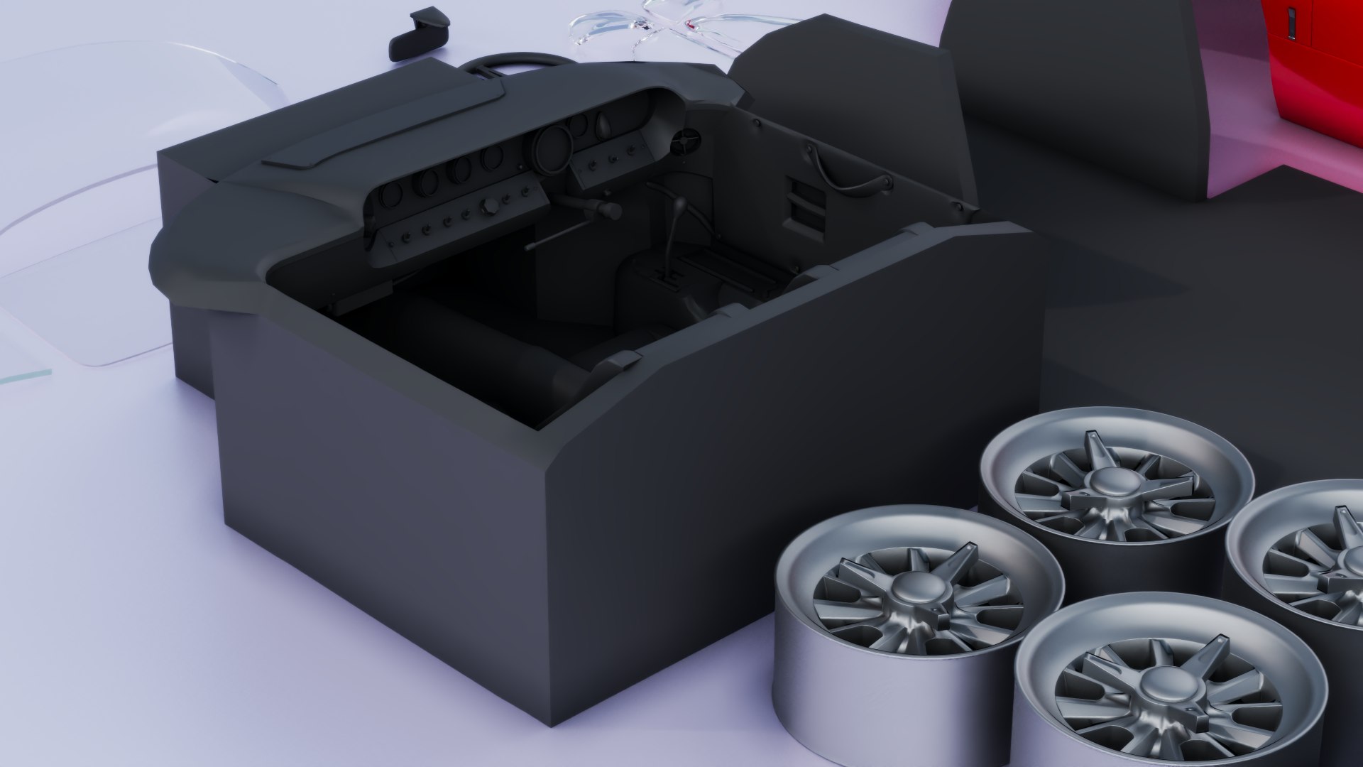 Free 3D Ford GT40 Mk II 1966 Model - TurboSquid 2321662