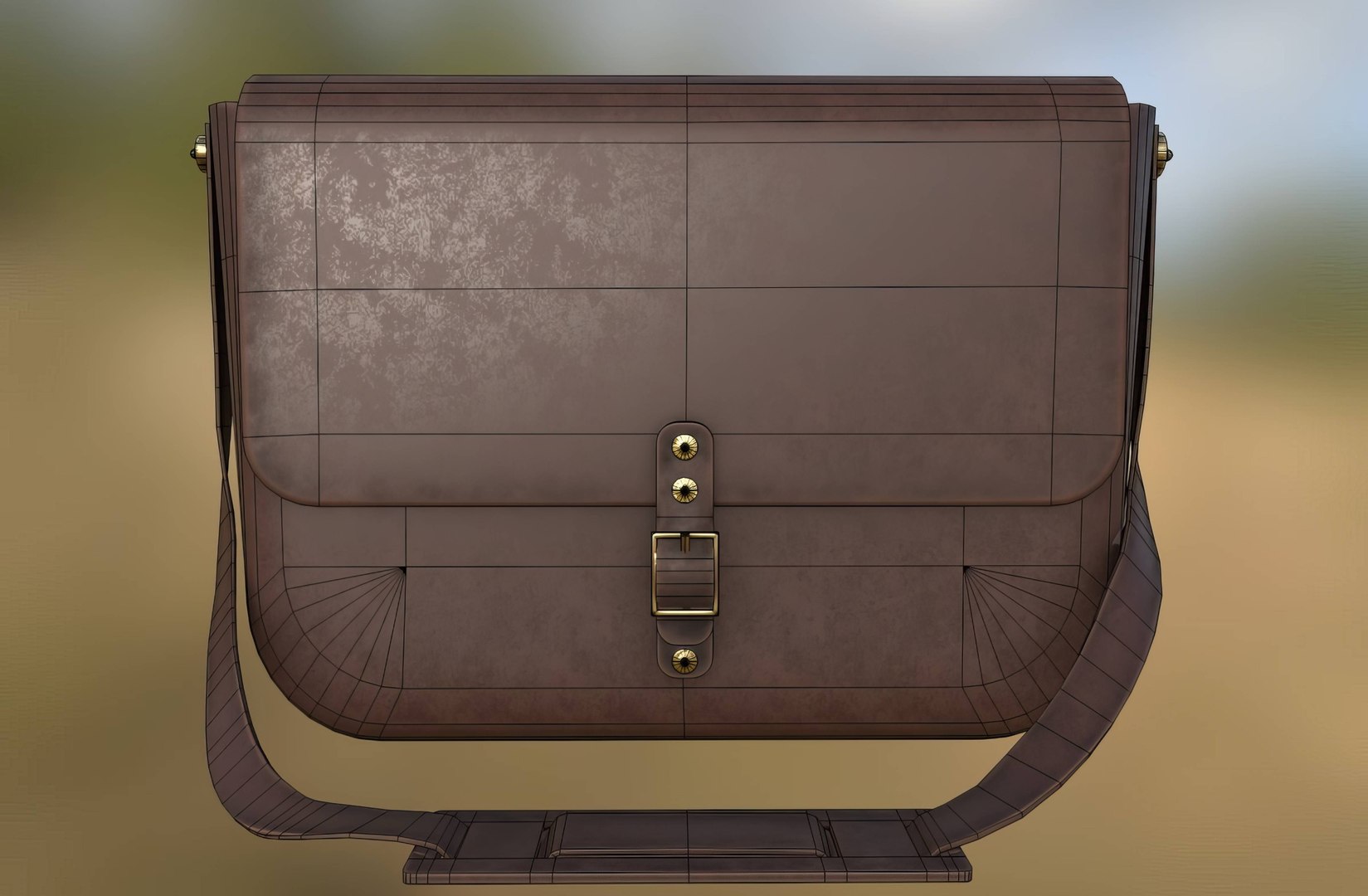 3D Bag V1 Low Poly Game Ready Unity Unreal - TurboSquid 2045106