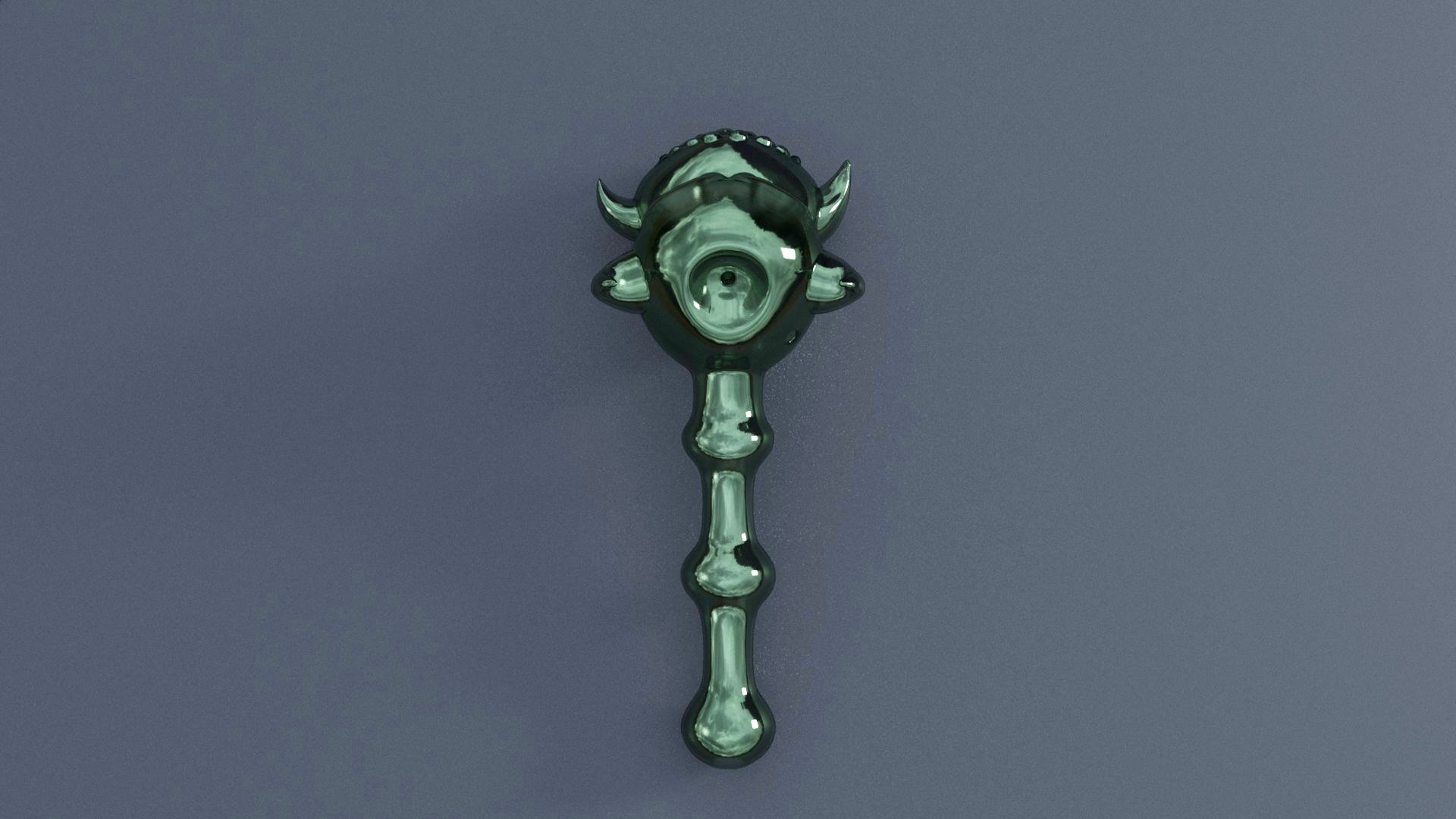 3D Model Devil Cow Skull Bong - TurboSquid 1995570