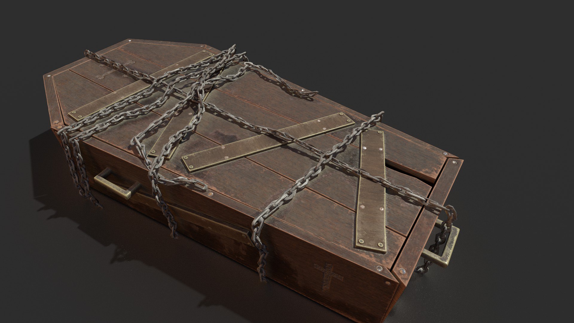 3D Coffin Model - TurboSquid 2034571