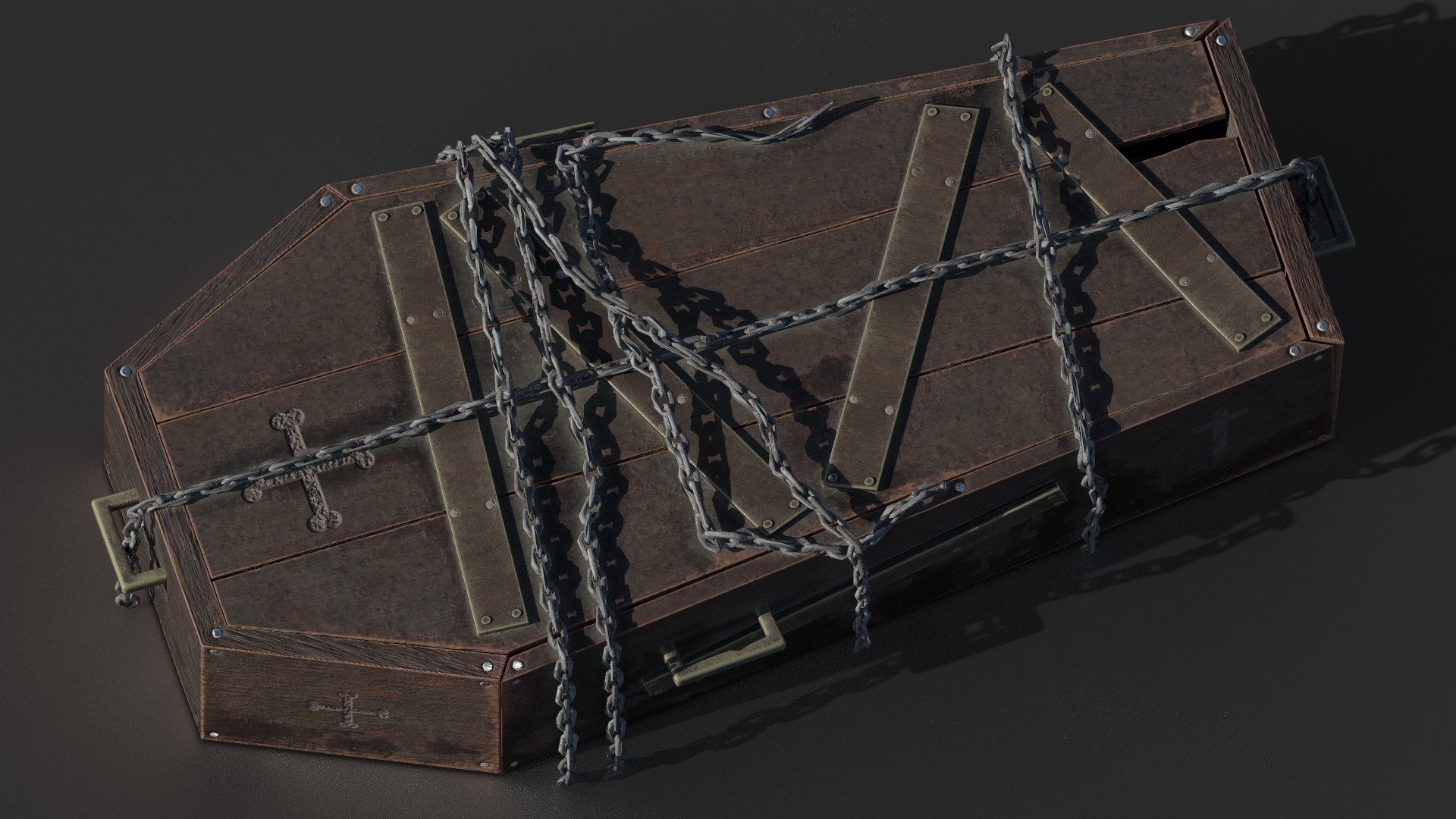 3D Coffin Model - TurboSquid 2034571